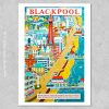 BR Blackpool Poster #3 - Vintage Railway Posters, Retro Print Shop
