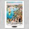 BR Littlehampton Poster #2 - Vintage Railway Posters, Retro Print Shop